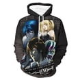 Death N0-te Hoodie Costume Cosplay Sweatshirt Sweater 3D Novelty Hooded ...