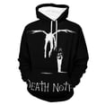 Death N0-te Hoodie Costume Cosplay Sweatshirt Sweater 3D Novelty Hooded ...