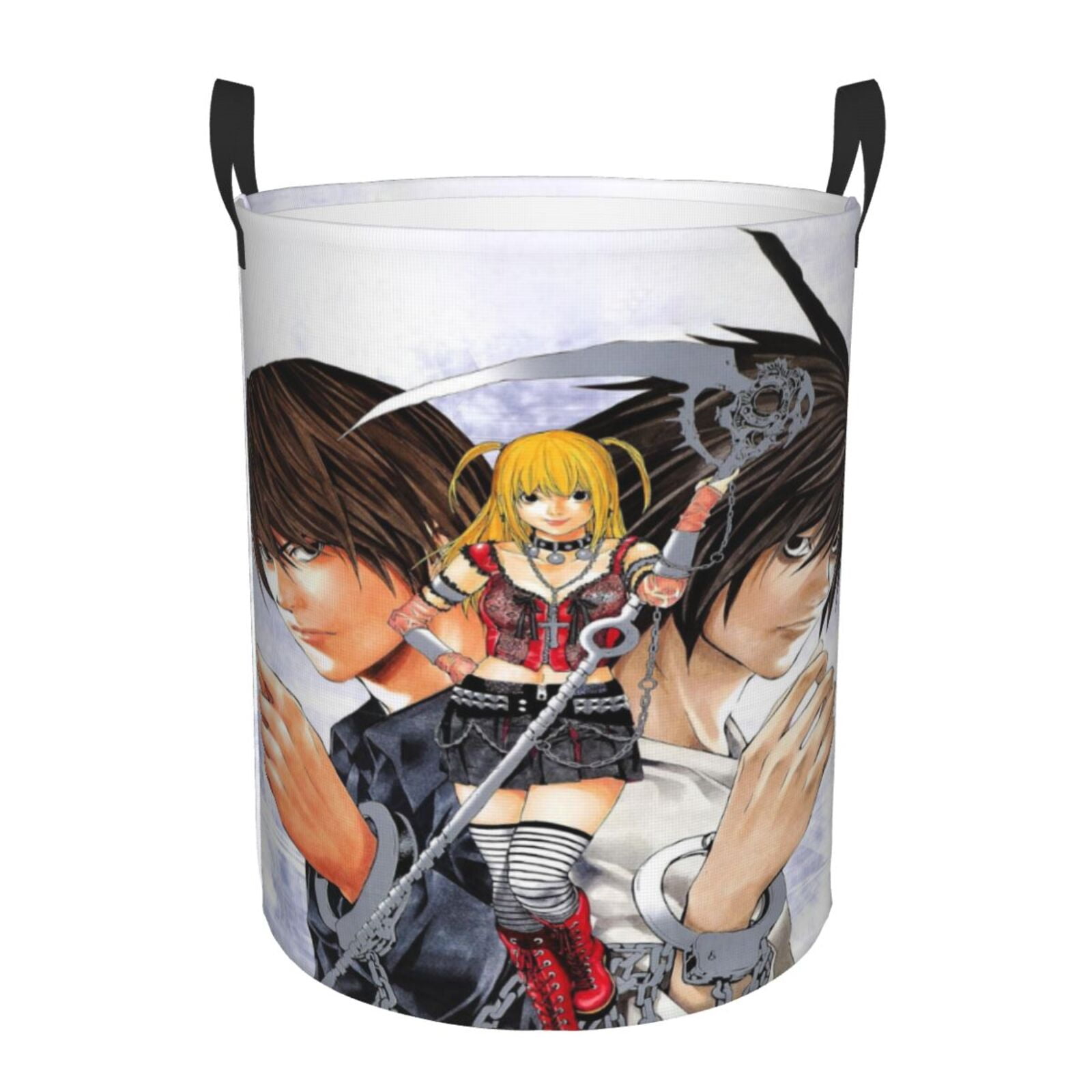 Death N0-te Laundry Basket with Handle Waterproof Fabric Hamper Laundry ...