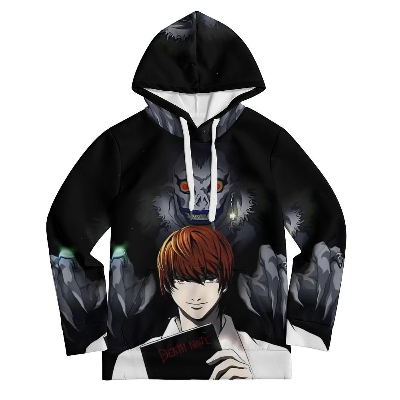 Death N0-te Lightweight Hoodie Anime Sweatshirts Pullover Long Sleeve ...