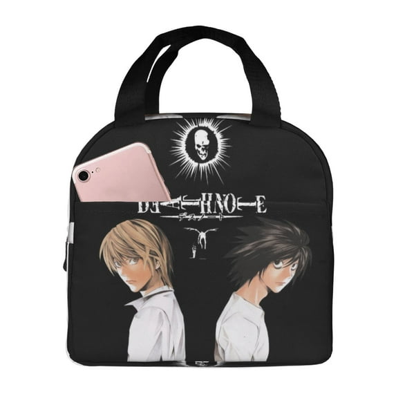 Death N0-te Lunch Bag Lunch Box Reusable Bento Box Hot and Cold Picnic ...