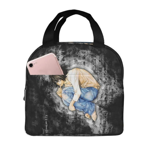 Death N0-te Lunch Bag Lunch Box Reusable Bento Box Hot and Cold Picnic ...