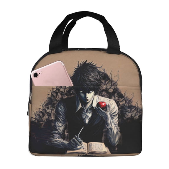 Death N0-te Lunch Bag Lunch Box Reusable Bento Box Hot and Cold Picnic ...