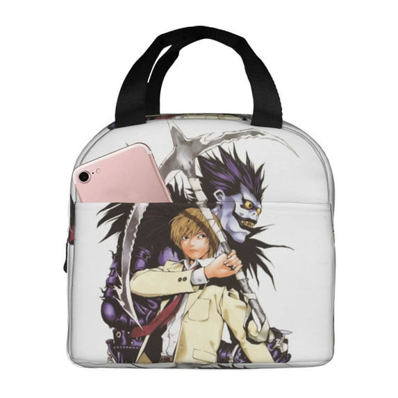 Death N0-te Lunch Bag Lunch Box Reusable Bento Box Hot and Cold Picnic ...