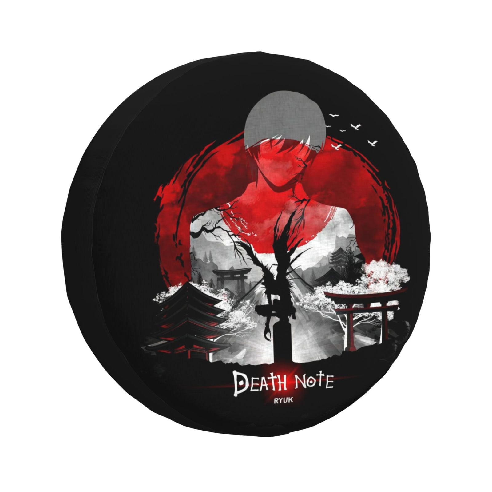 Death N0-te Tire Cover Cartoon Weatherproof Universal Wheel Protectors ...