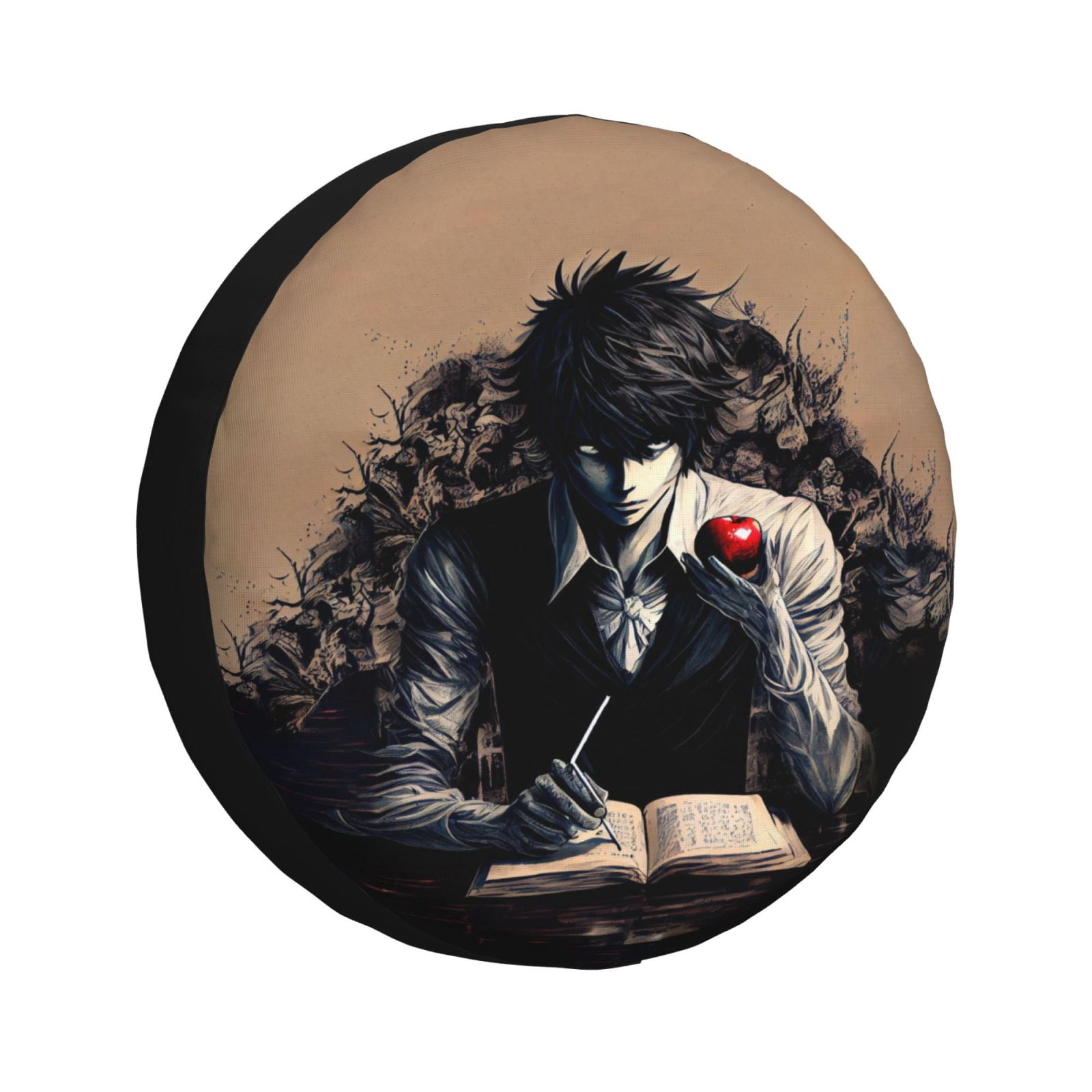 Death N0-te Tire Cover Cartoon Weatherproof Universal Wheel Protectors ...