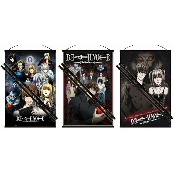 Death Note - 3 Piece Anime Poster Set (The Favorites 1 - Character ...