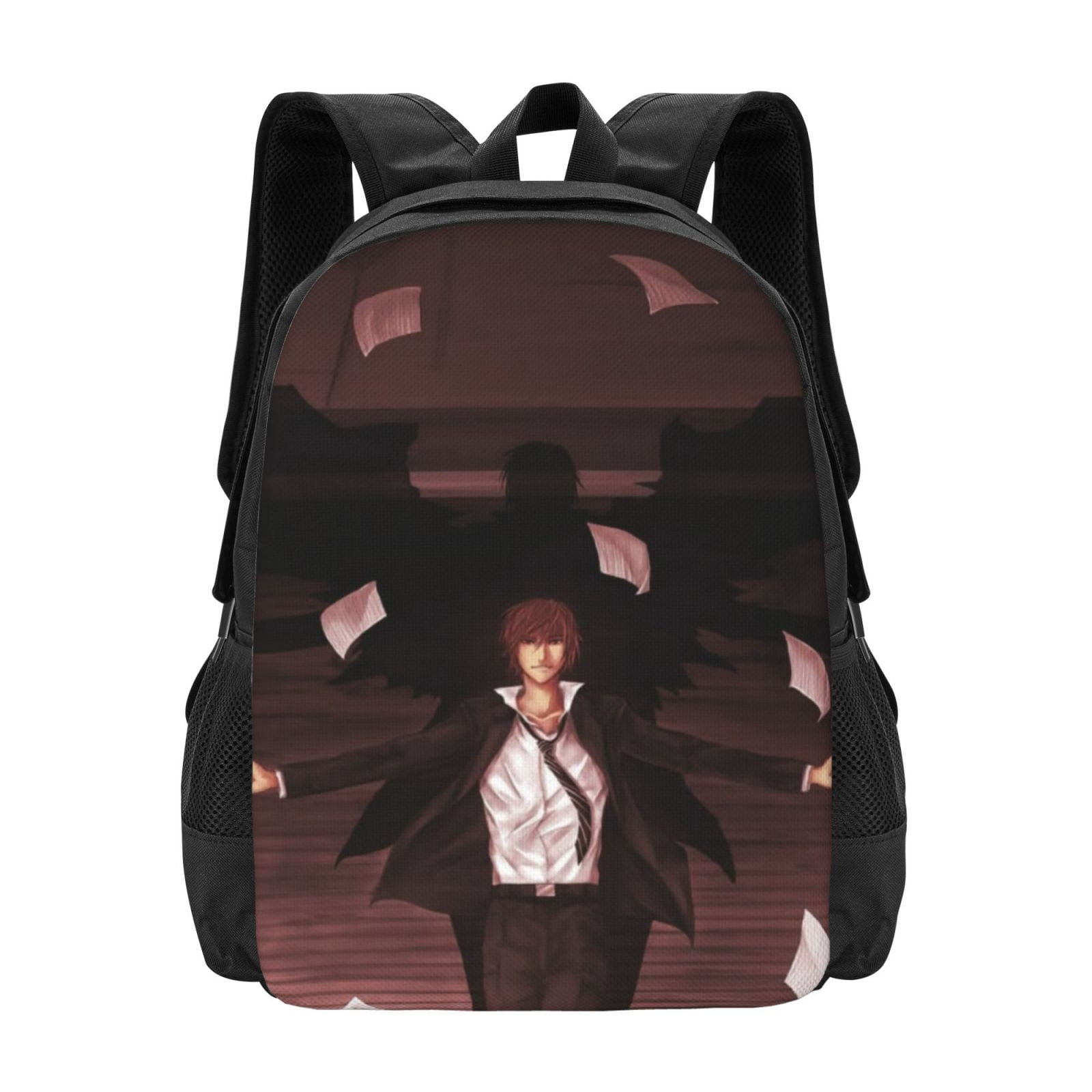 Death Note 3D Printed Anime Backpack,Lightweight Casual Capacity Travel ...