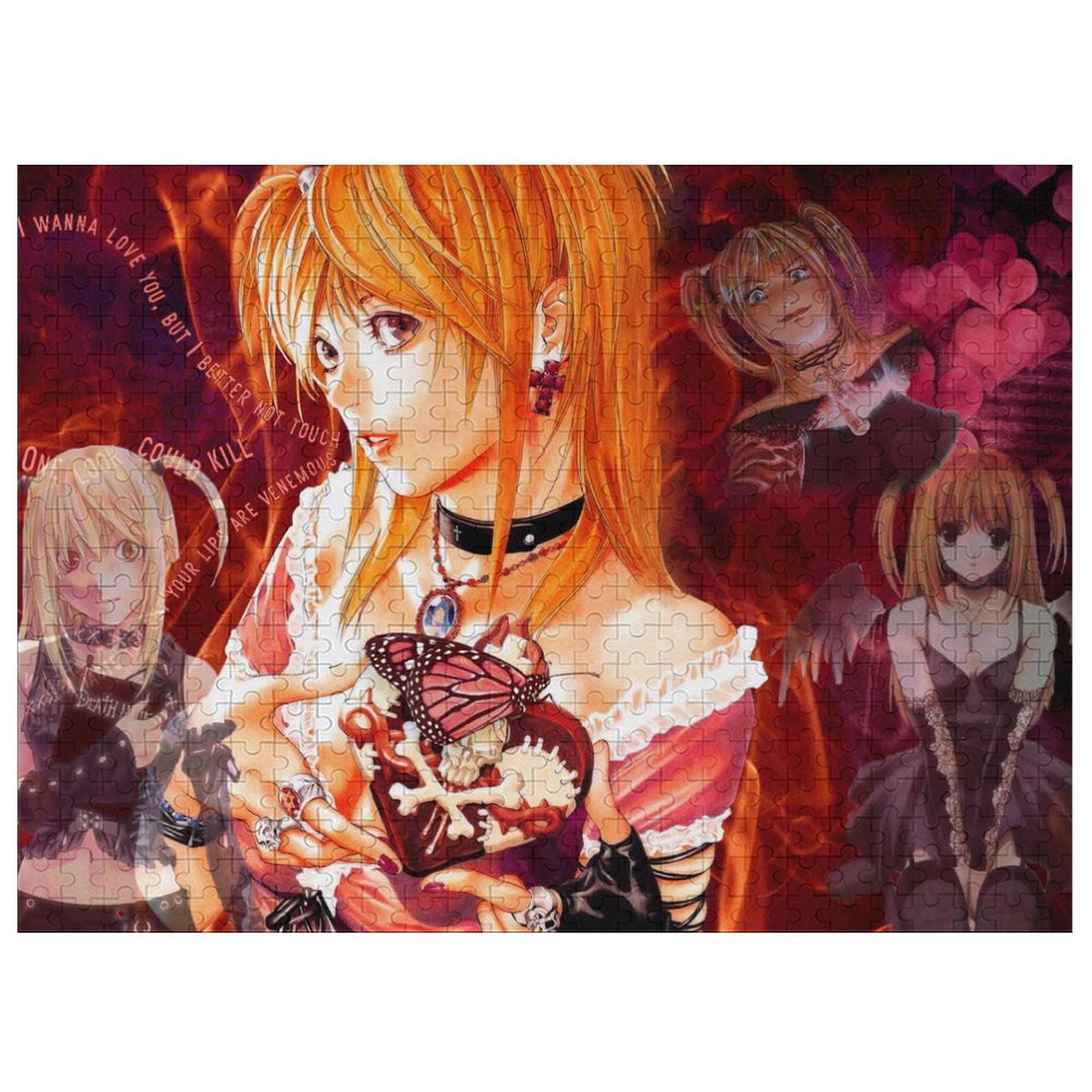 Death Note Amane Misa Jigsaw Puzzles Interlocking Puzzles Home Decor ...