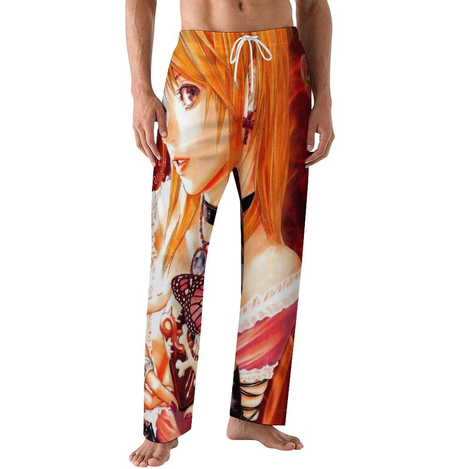 Death Note Amane Misa Mens Pajama Pants Cozy Soft Lounge Sleep Pajamas ...
