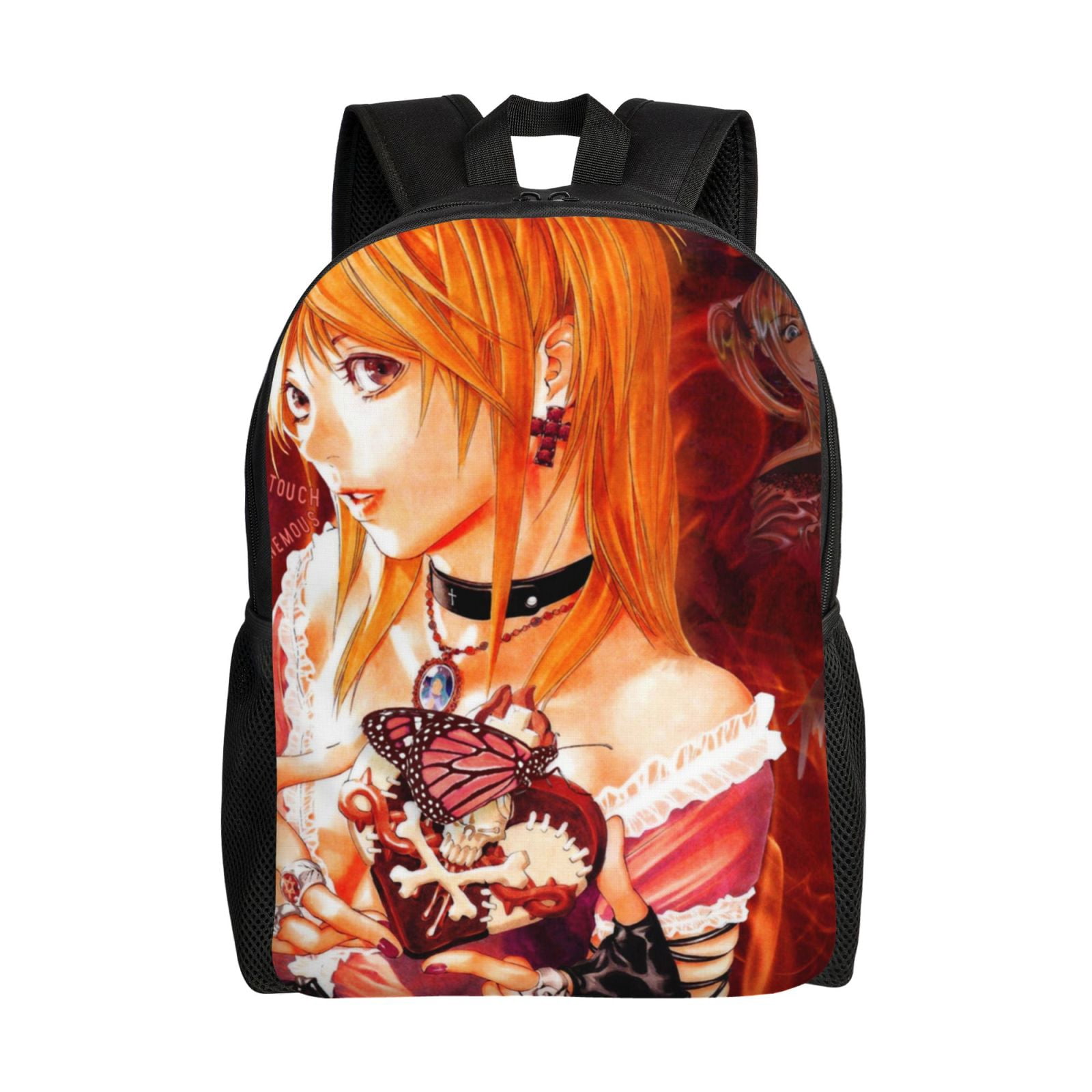 Death Note Amane Misa Unisex Backpack Laptop Daypack Adjustable ...