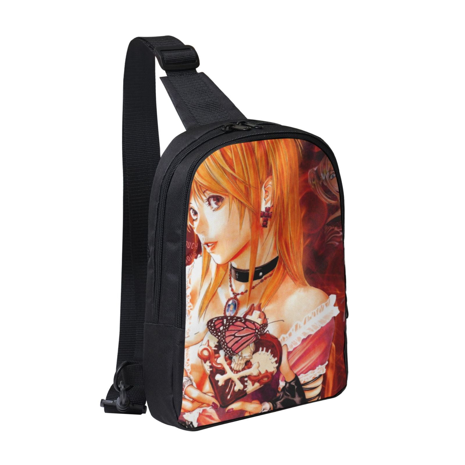 Death Note Amane Misa Unisex Chest Bags Sling Bag Crossbody Backpack 2 ...