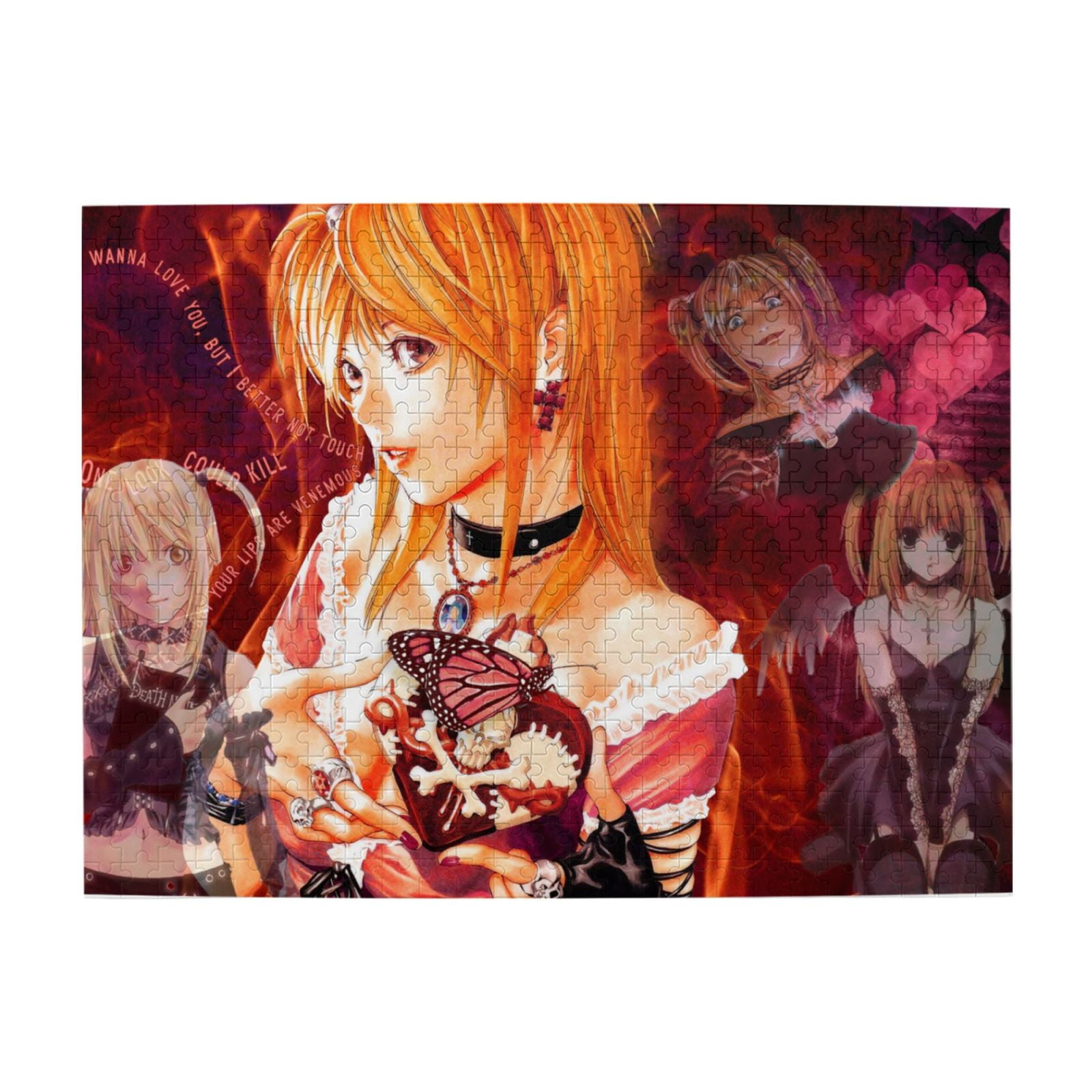 Death Note Amane Misa Wooden Jigsaw Puzzles Accessories Intellectual ...