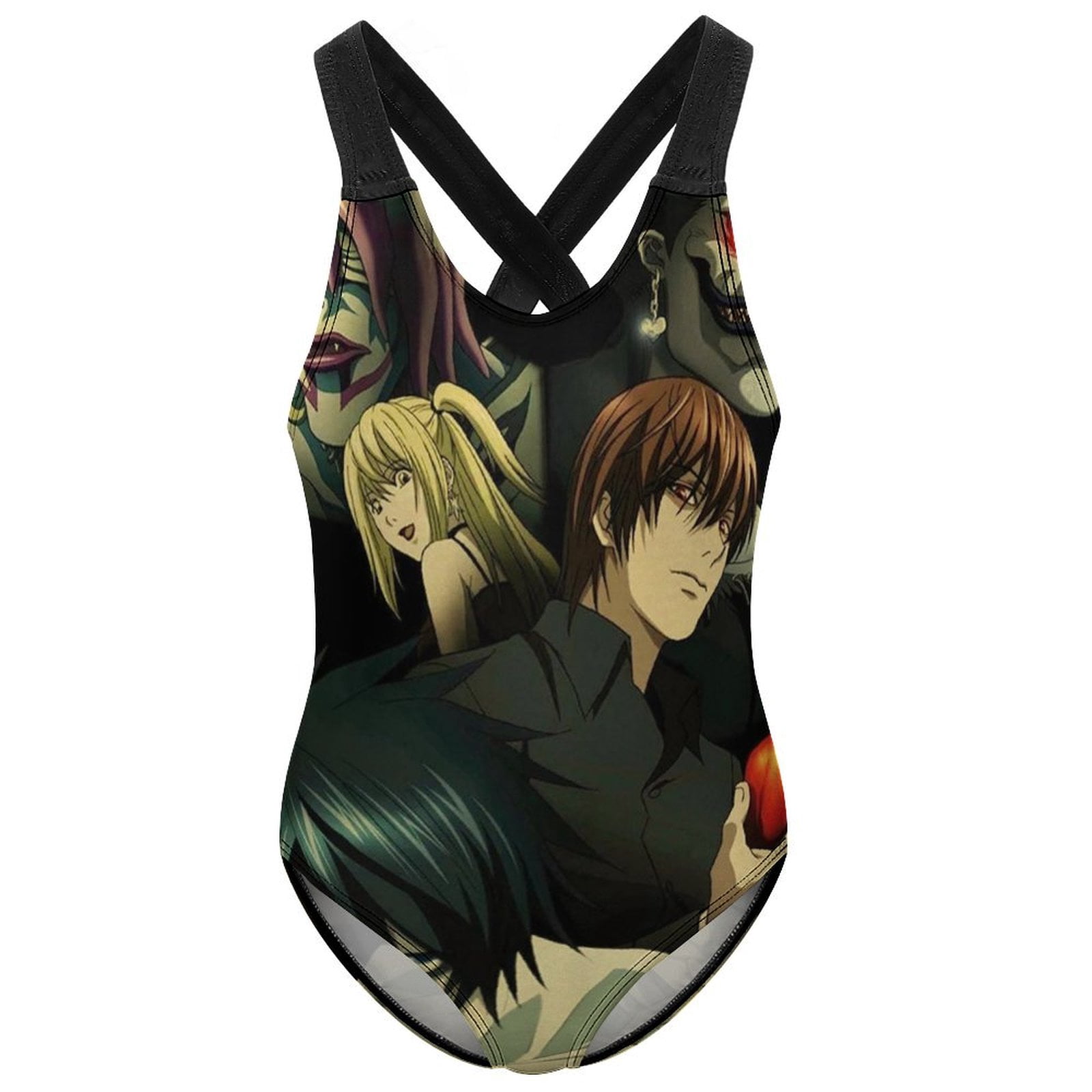 Death Note Anime Children's One-piece Swimsuit Summer Girl's Swimming ...