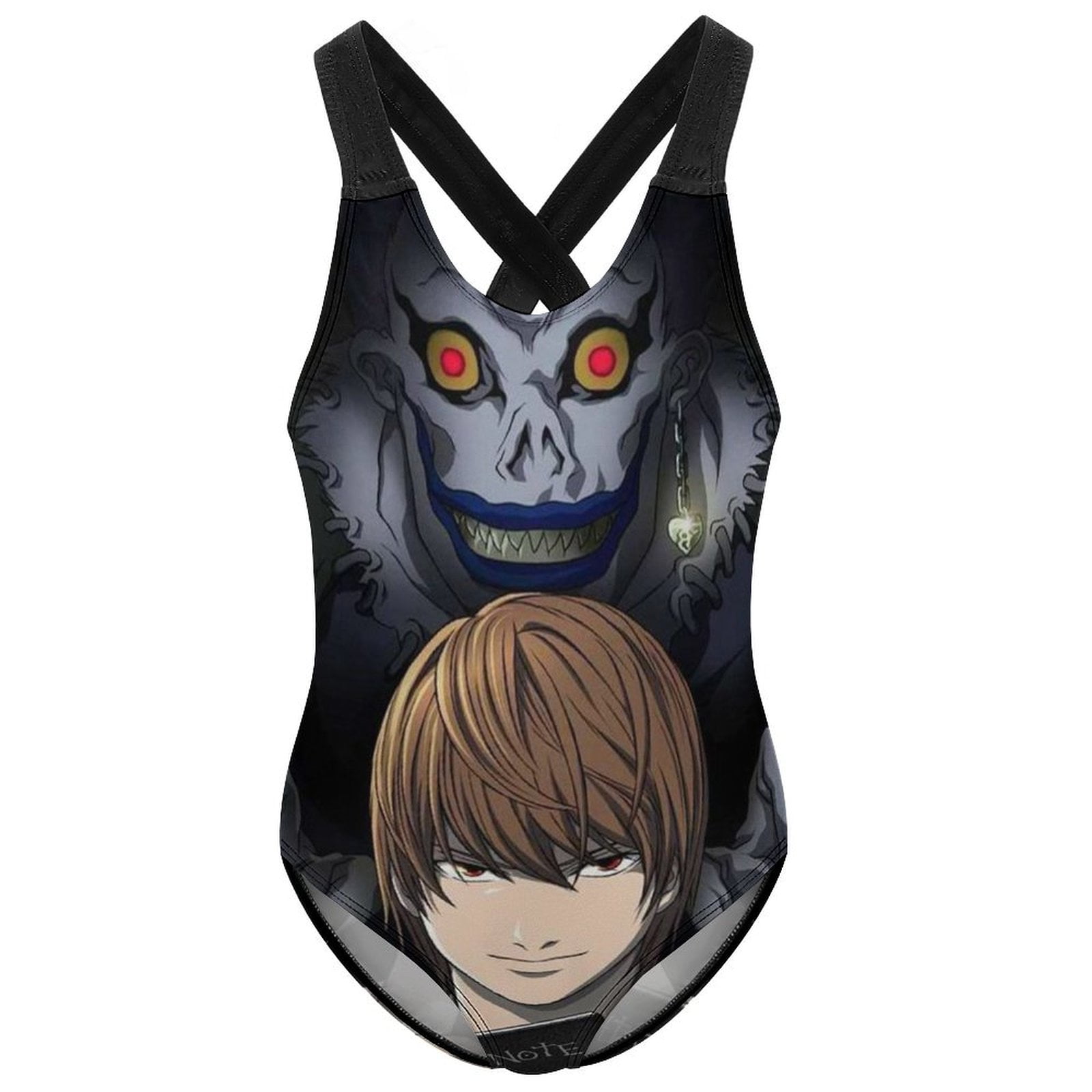 Death Note Anime Children's One-piece Swimsuit Summer Girl's Swimming ...