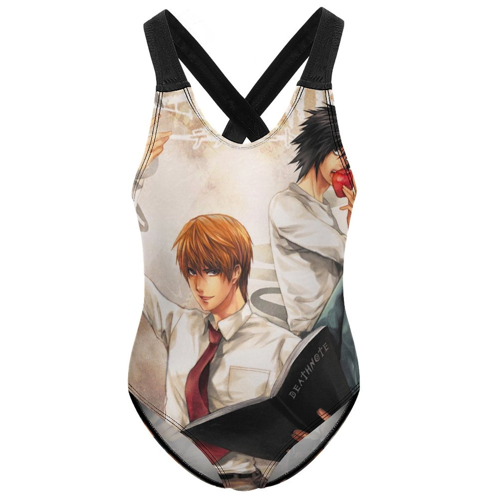 Death Note Anime Children's One-piece Swimsuit Summer Girl's Swimming ...