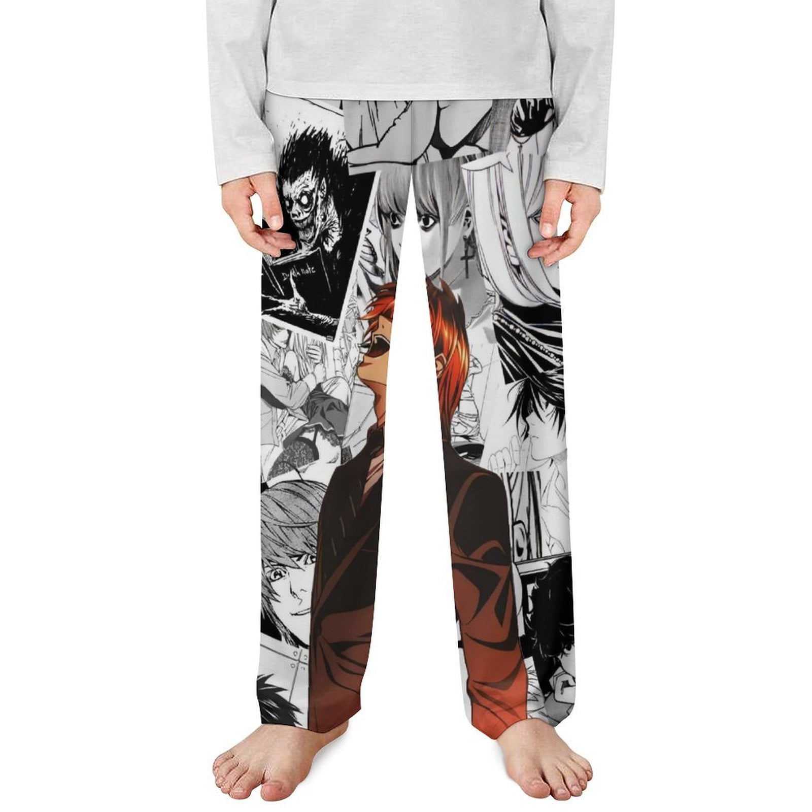 Death Note Anime Children's Pajamas Cozy Lounge Straight Leg Sleeping ...