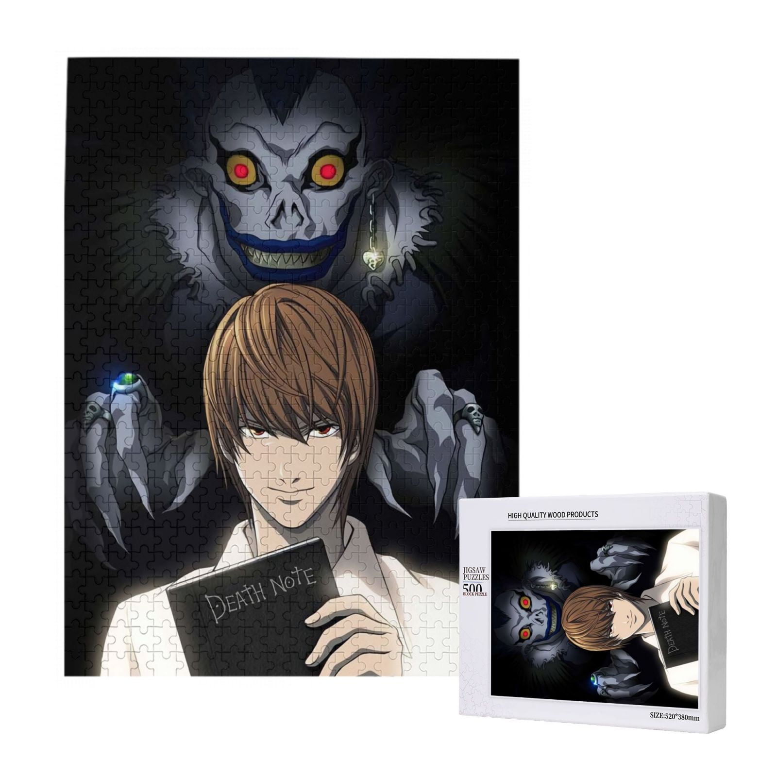 Death Note Anime Jigsaw Puzzles for Boy girl teen 300/500/1000 Pieces ...