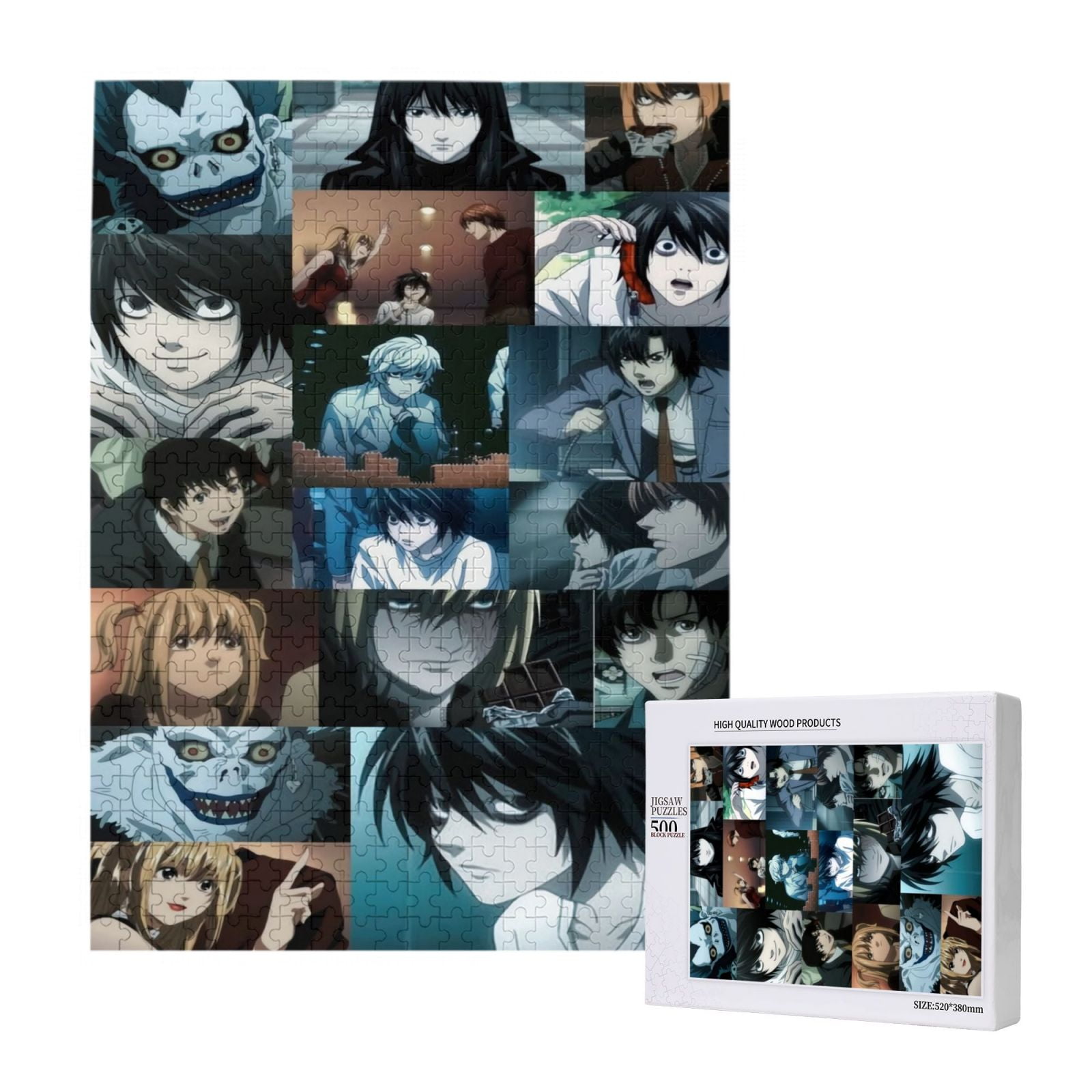 Death Note Anime Jigsaw Puzzles for Boy girl teen 300/500/1000 Pieces ...