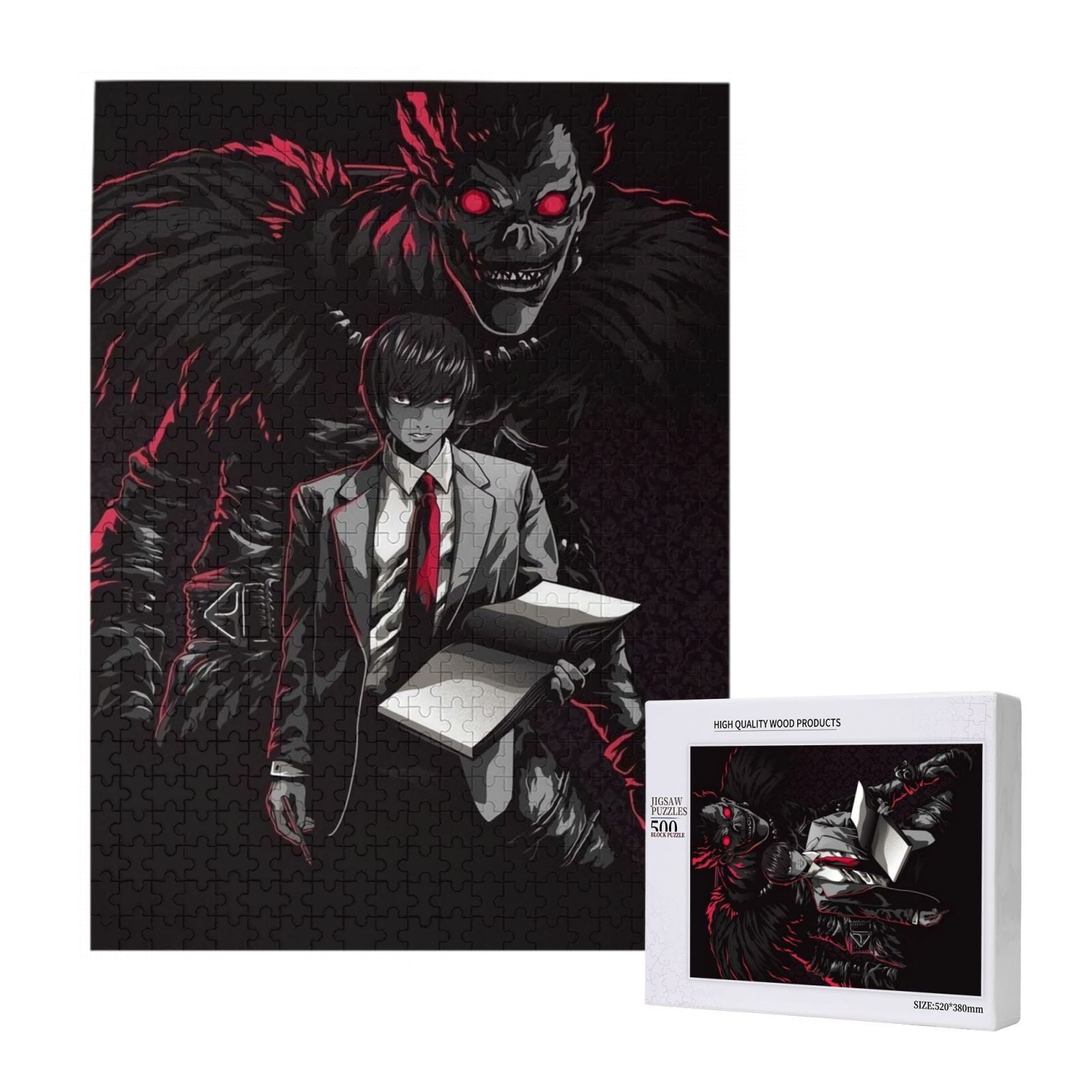 Death Note Anime Jigsaw Puzzles for Boy girl teen 300/500/1000 Pieces ...