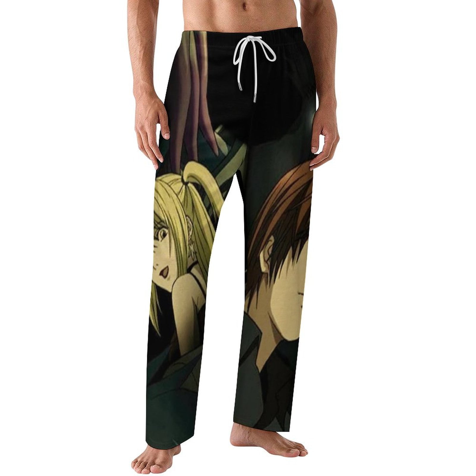 Death Note Anime Mens Pajama Pants Cozy Soft Lounge Sleep Pajamas Pants ...