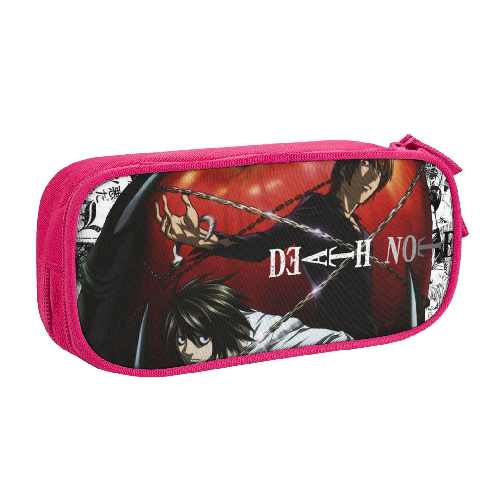 Death Note Anime Pencil Case Large Capacity Pencilcase Double-layer Pen ...