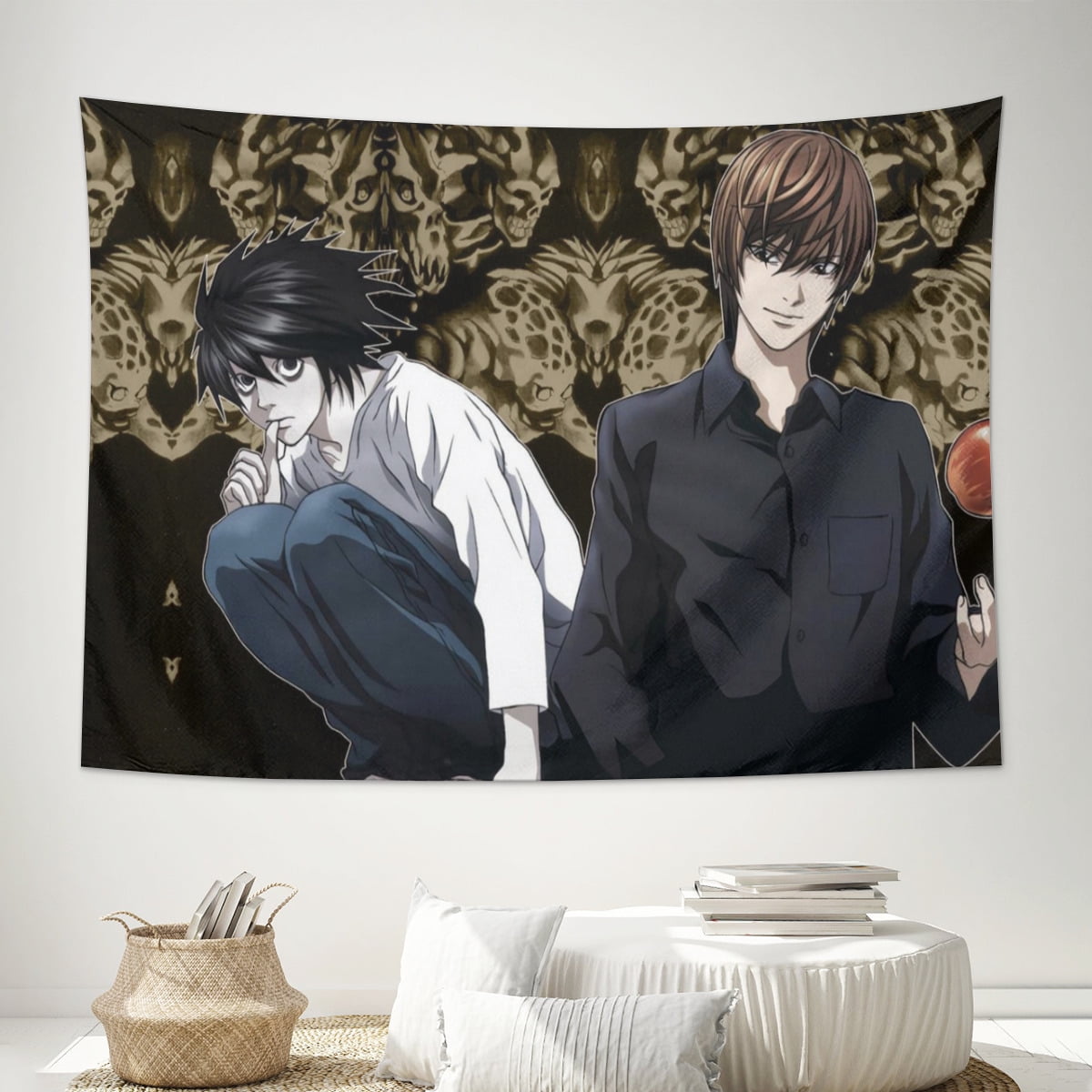 Death Note Anime Poster Tapestry - Large Wall Art Background, Birthday ...