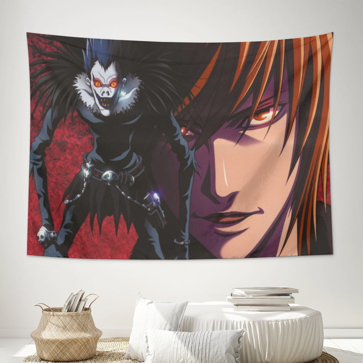 Death Note Anime Poster Tapestry - Large Wall Art Background, Birthday ...