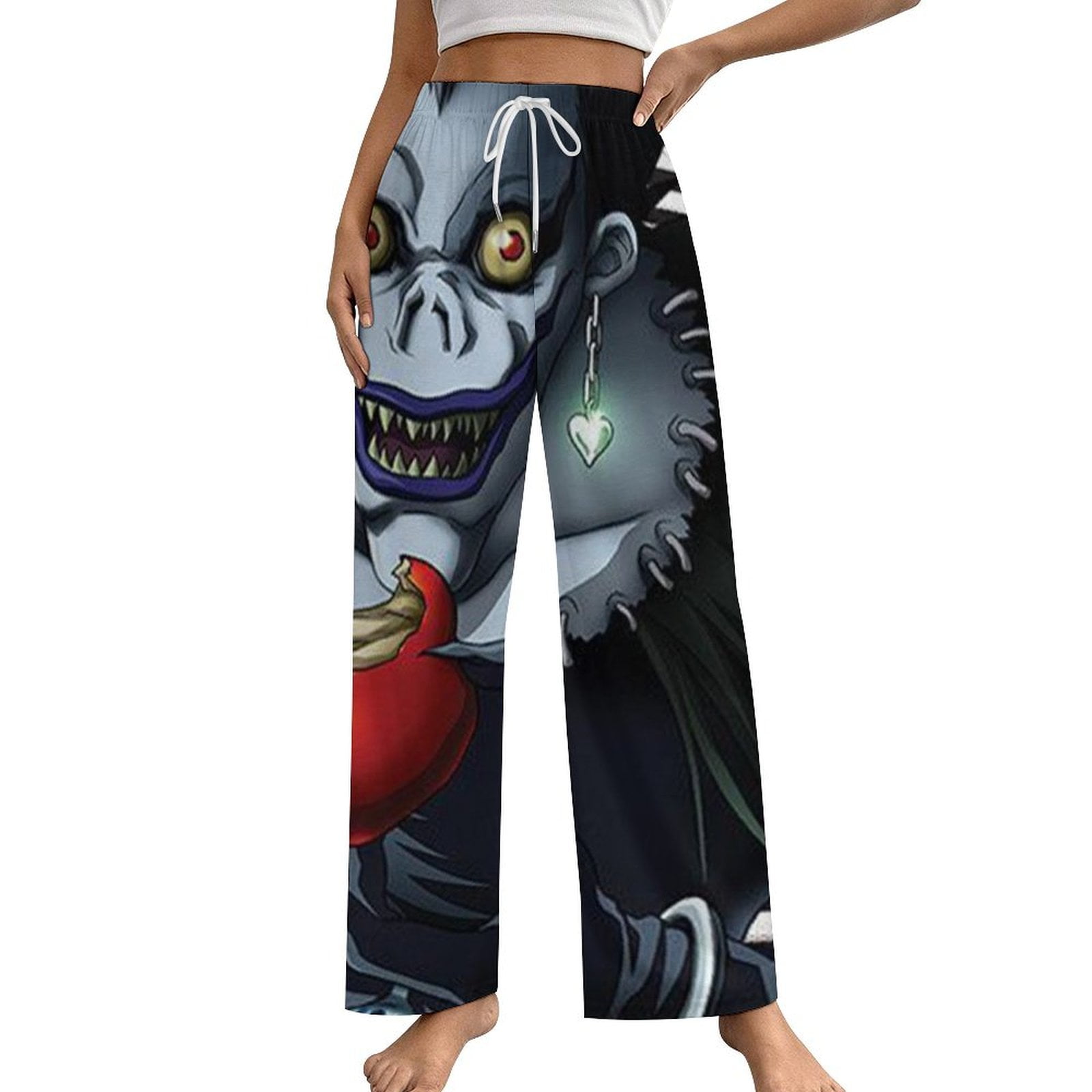 Death Note Anime Shinigami Home Pajama Pants For Womens Comfortable ...