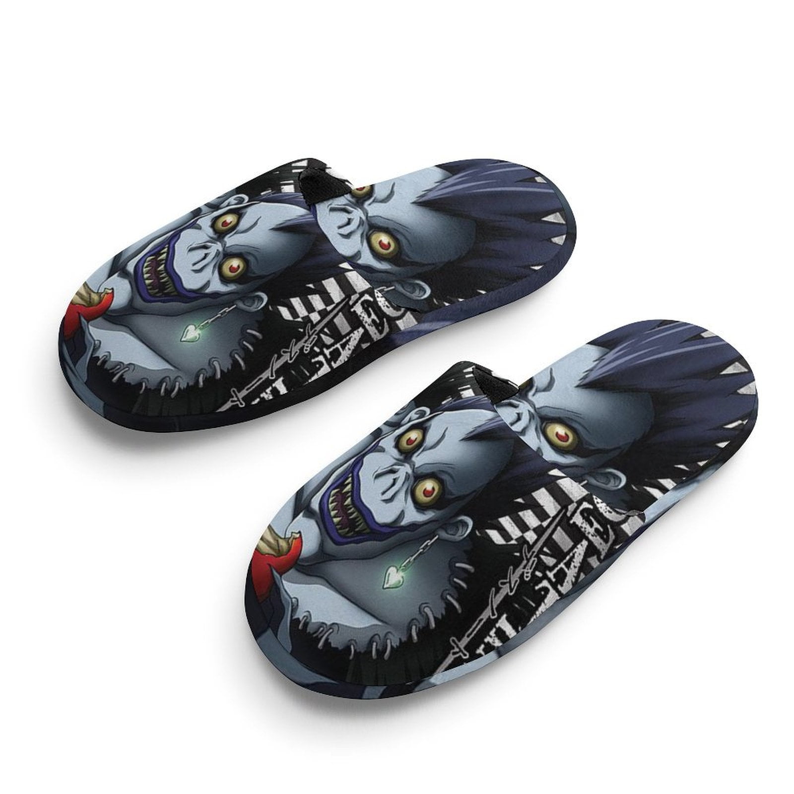 Death Note Anime Shinigami Kid's Cotton Slippers Flannel Plush Soft ...