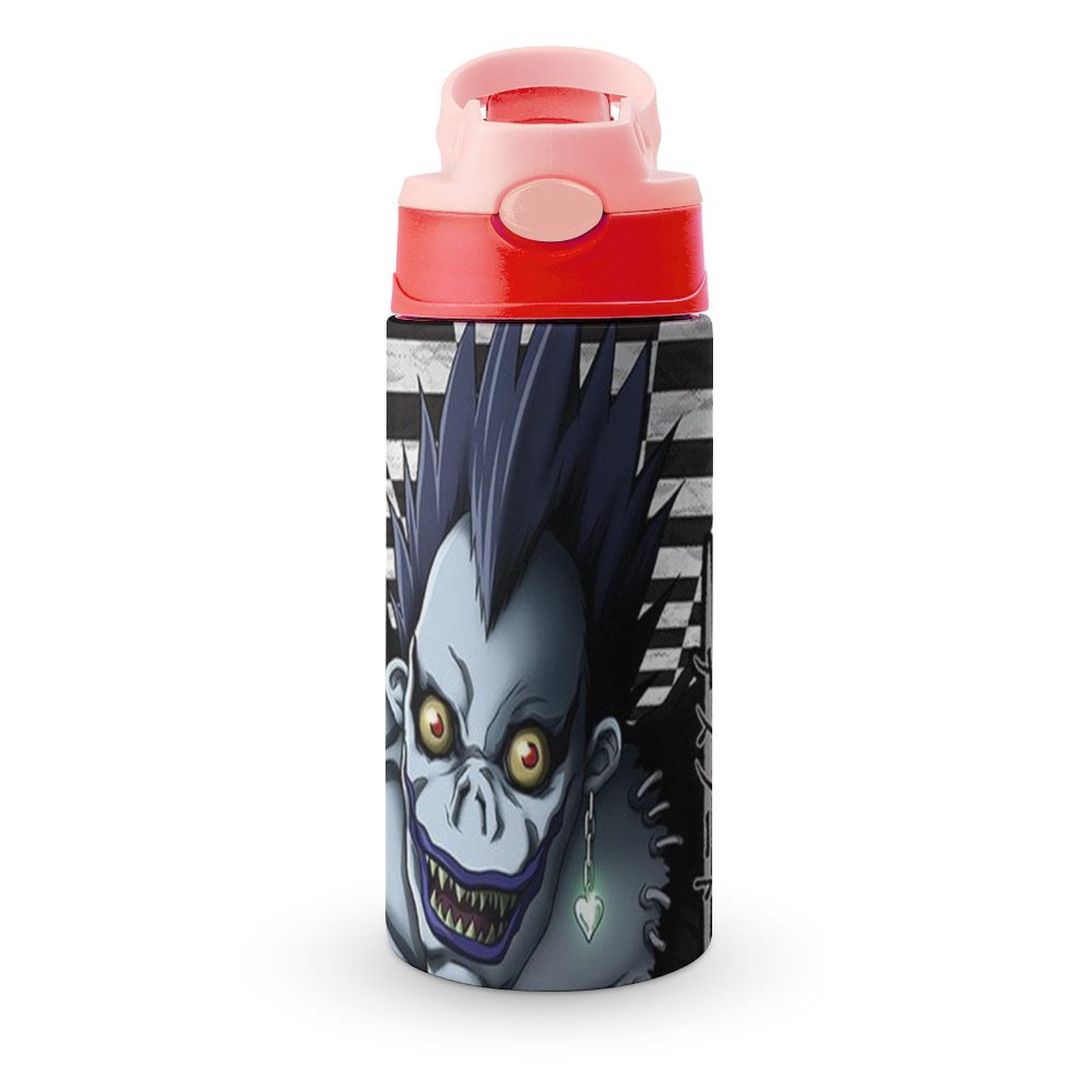 Death Note Anime Shinigami Kid's Insulated Water Bottle With Straw ...