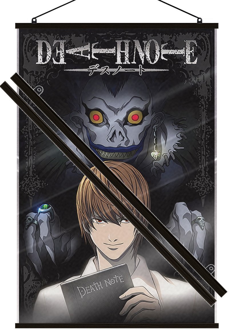 Death Note - Anime TV Show Poster (From The Shadows - Light & Ryuk ...