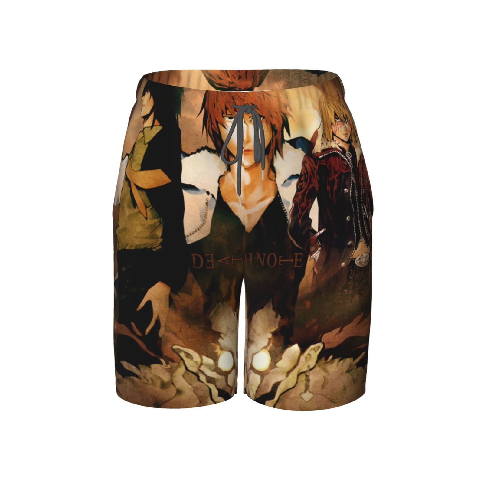 Death Note Boy's Swim Trunks Quick Dry Board Shorts Teen Drawstring ...