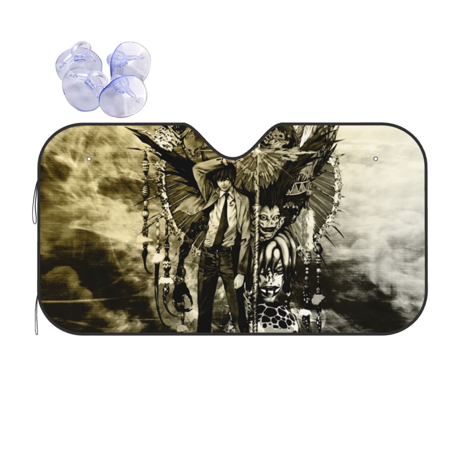 Death Note Car Windshield Sun Shade Auto Front Window Sunshade Cover ...
