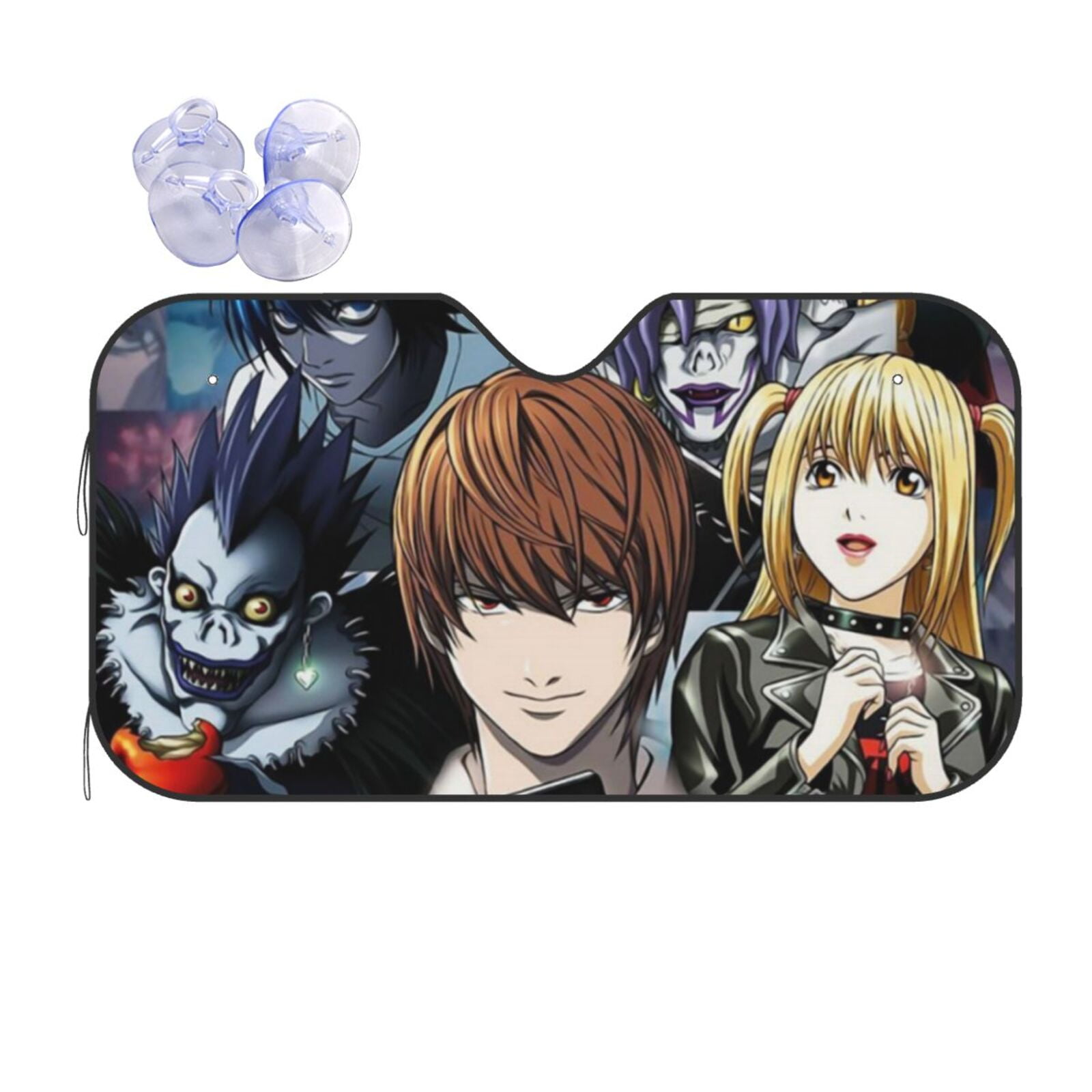 Death Note Car Windshield Sun Shade Auto Front Window Sunshade Cover ...