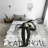 Death Note Cartoon Printing Throw Blanket, All Seasons Flannel Fleece ...