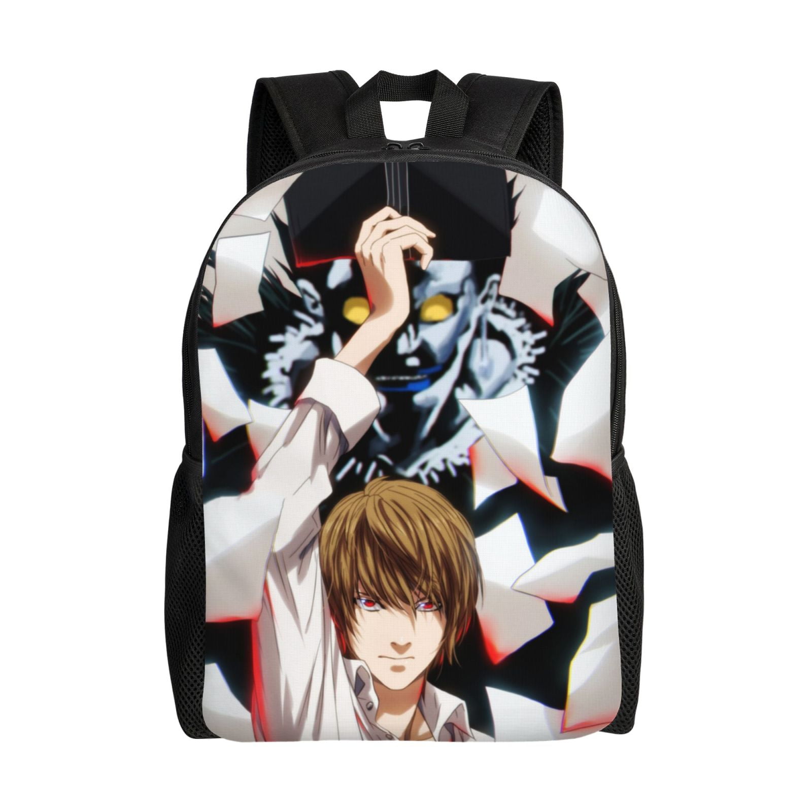 Death Note Characters Unisex Backpack Laptop Daypack Adjustable ...