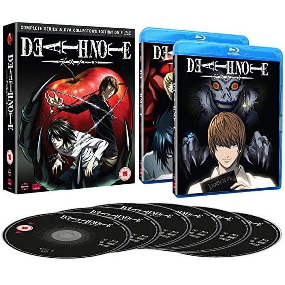 Death Note: Complete Series, OVA Collection, English Blu-ray Edition ...