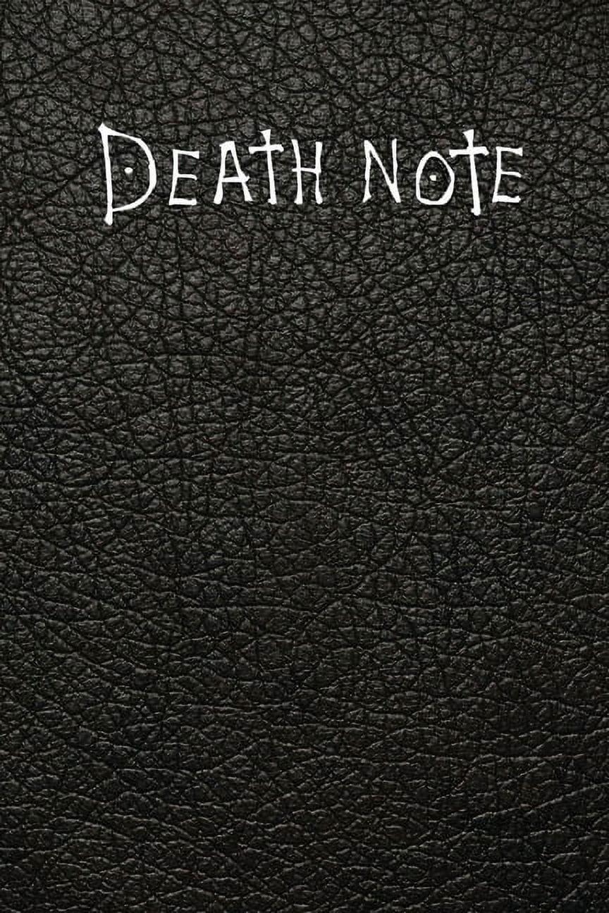 Death Note: Death Note Notebook - Death Note Book With Rules - Death ...