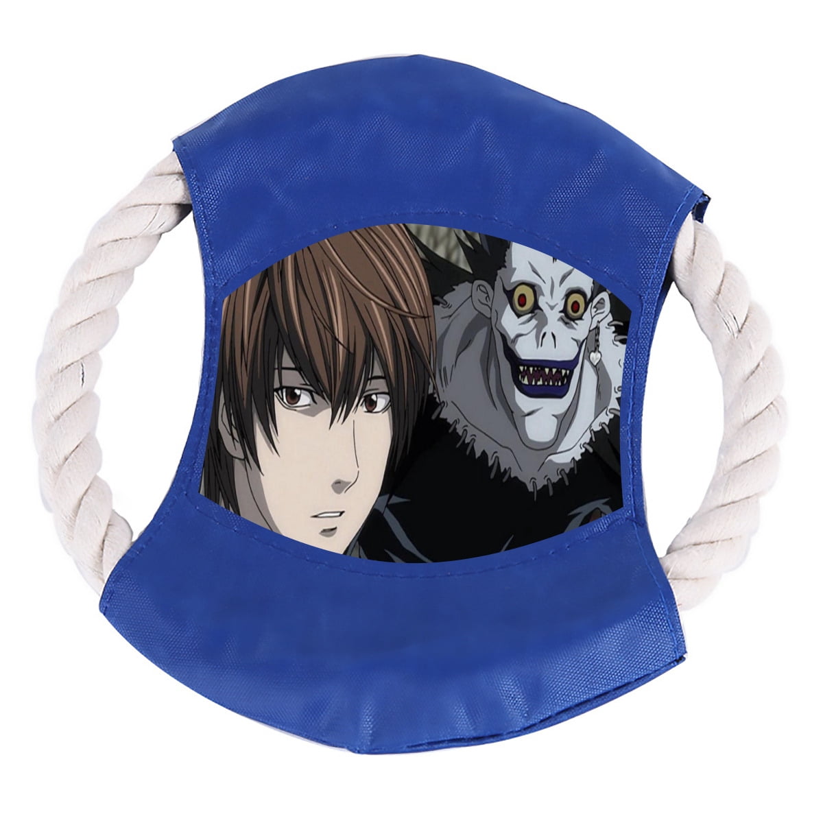 Death Note Dog Toys Flying Disc Rope Toy Chew Toys for Dogs Flying ...