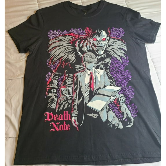 Death Note Dual Sided Anime T-Shirt Size XL VINTAGE STYLE - Walmart.com