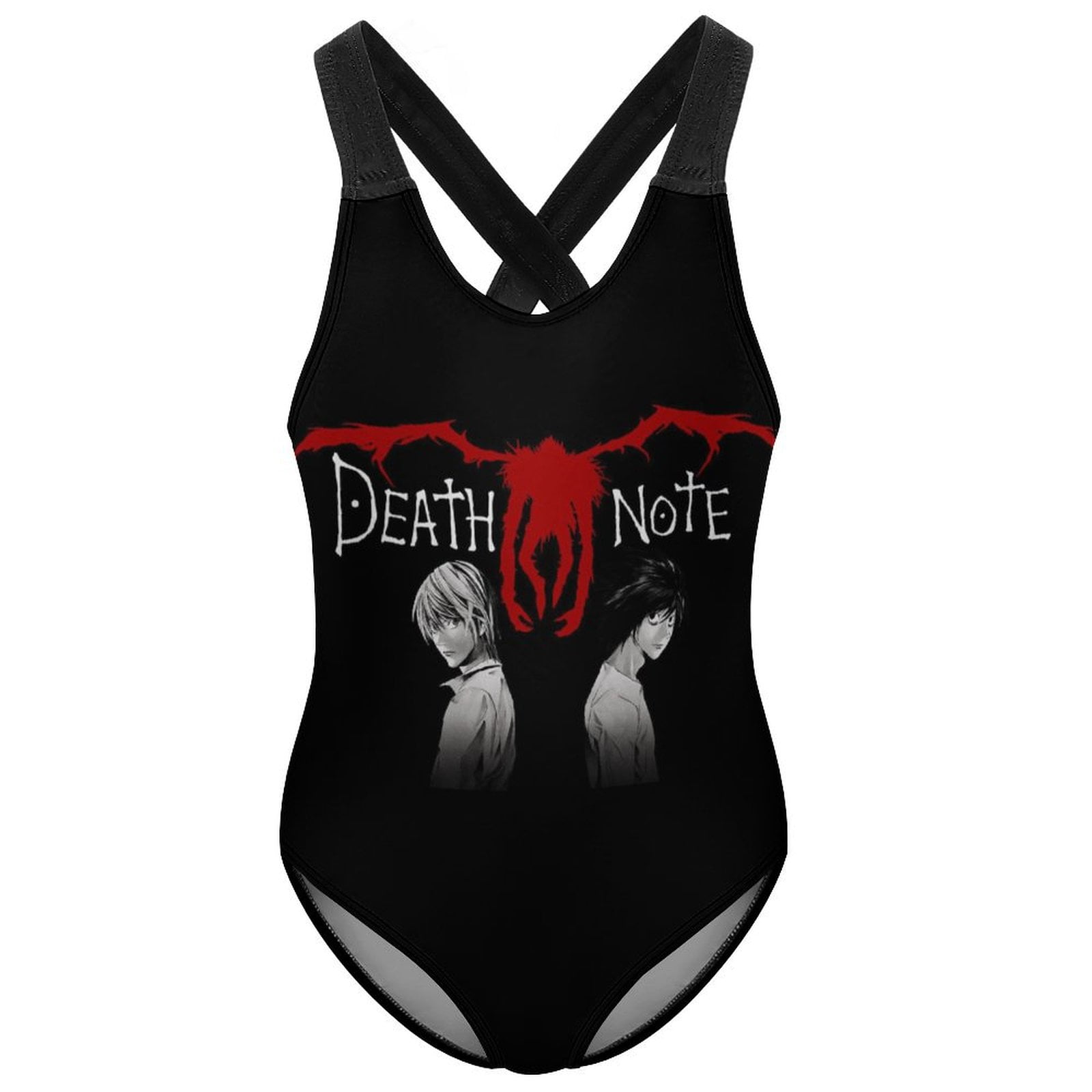 Death Note Girls One-piece Swimsuit Beach Pool Kids Swimwear Bathing ...