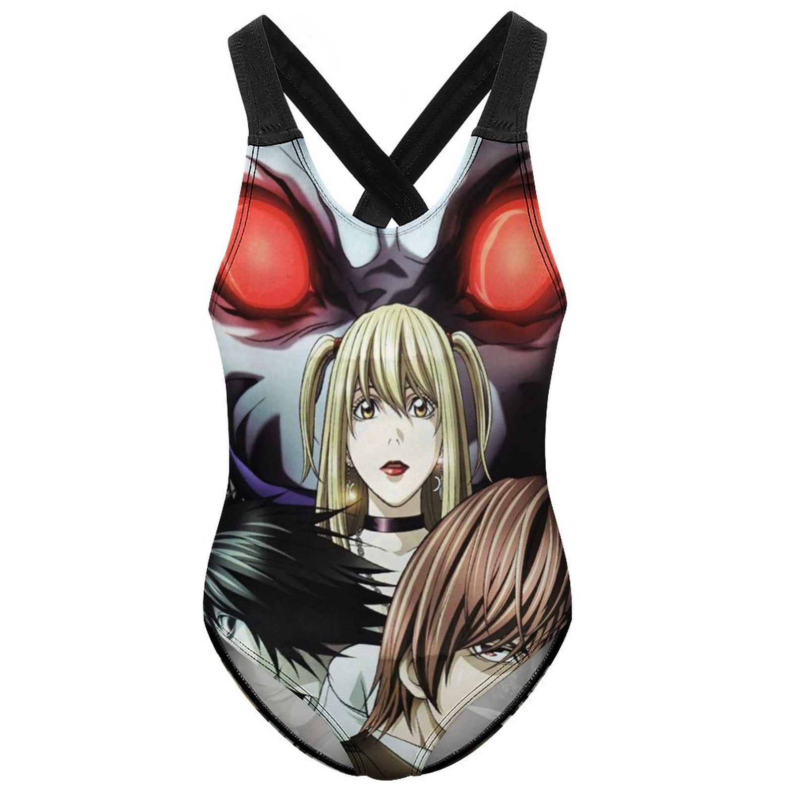 Death Note Girls One-piece Swimsuit Beach Pool Kids Swimwear Bathing ...