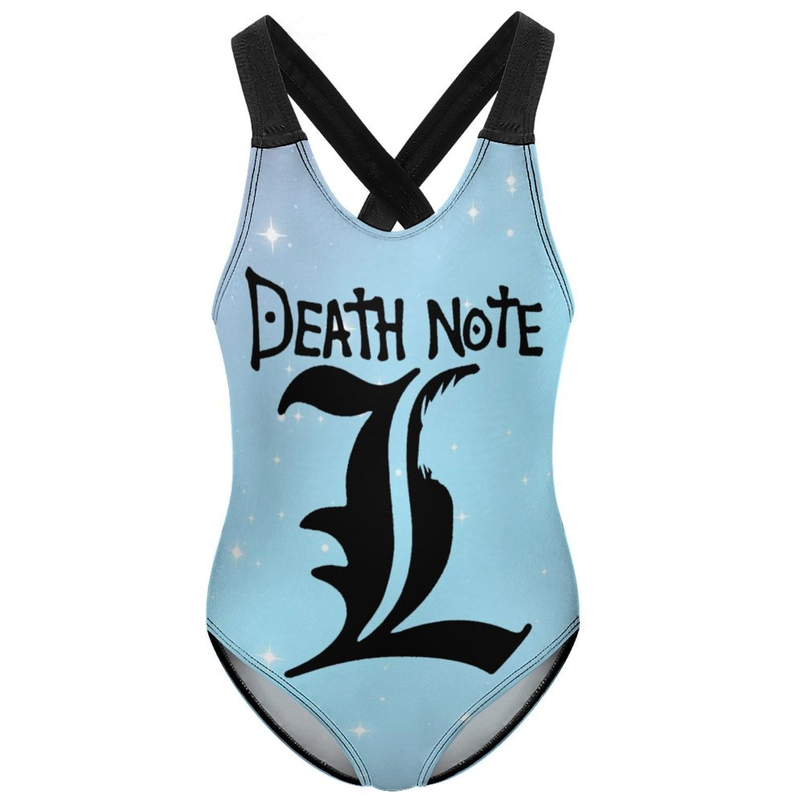 Death Note Girls One-piece Swimsuit Beach Pool Kids Swimwear Bathing ...