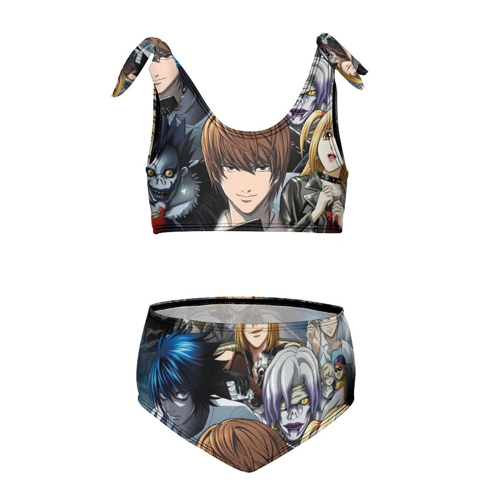 Death Note Girls Swimsuits Set 2pcs Summer Holiday Bathing Suit ...