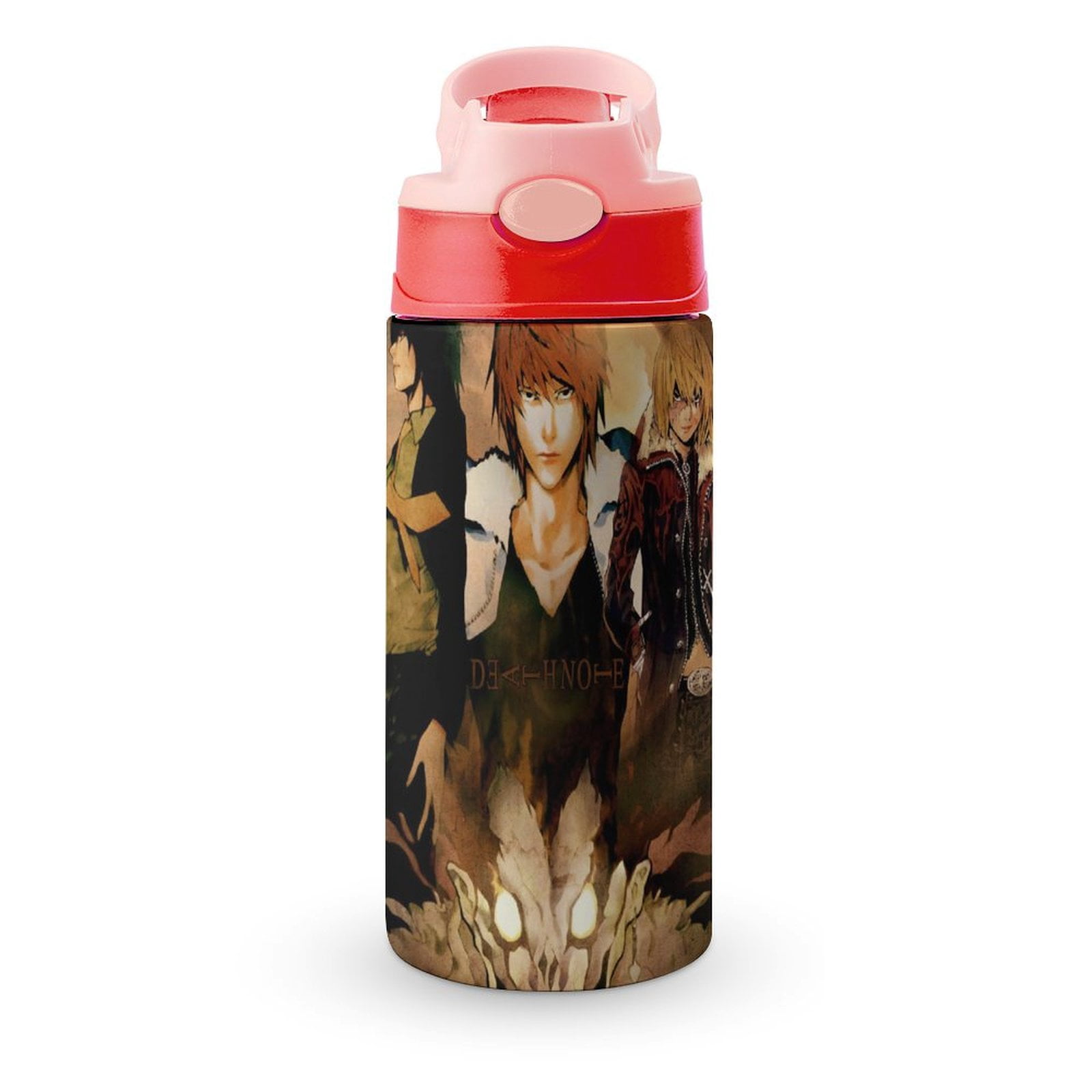 Death Note Kid's Insulated Water Bottle With Straw Vacuum Stainless ...