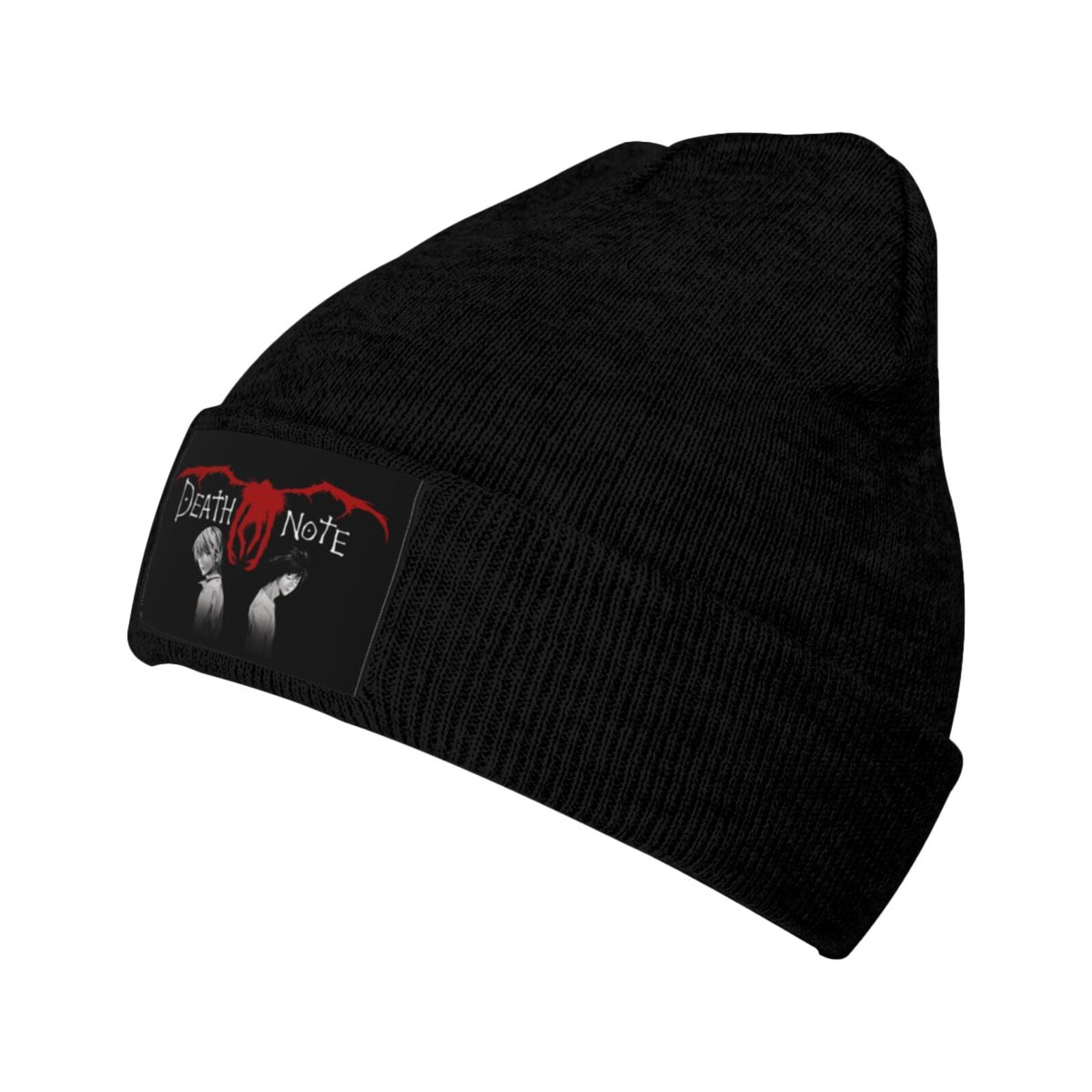 Death Note Knit Beanie Hat Winter Soft Watch Cap Elastic Skull Caps For ...