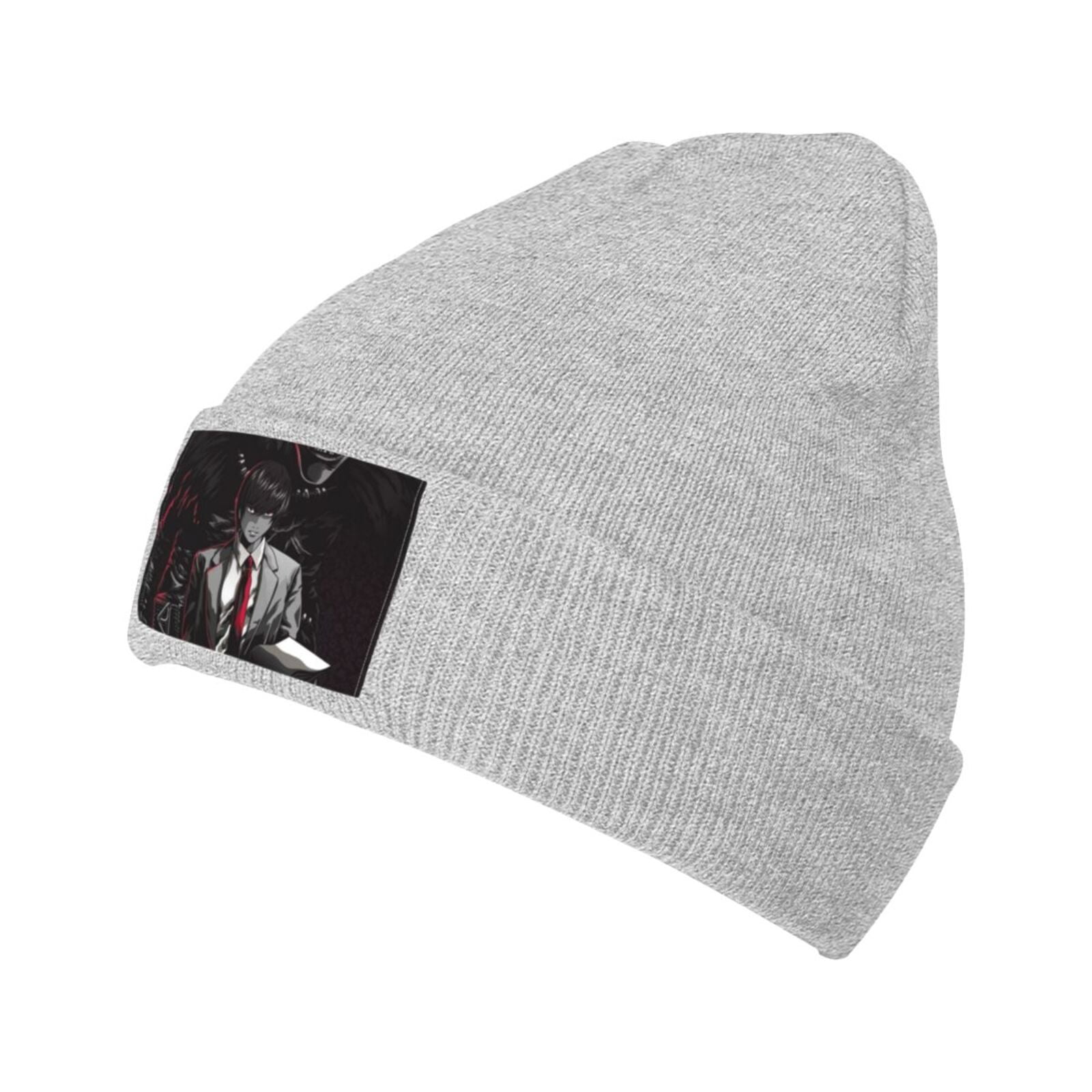 Death Note Knit Beanie Hat Winter Soft Watch Cap Elastic Skull Caps For ...