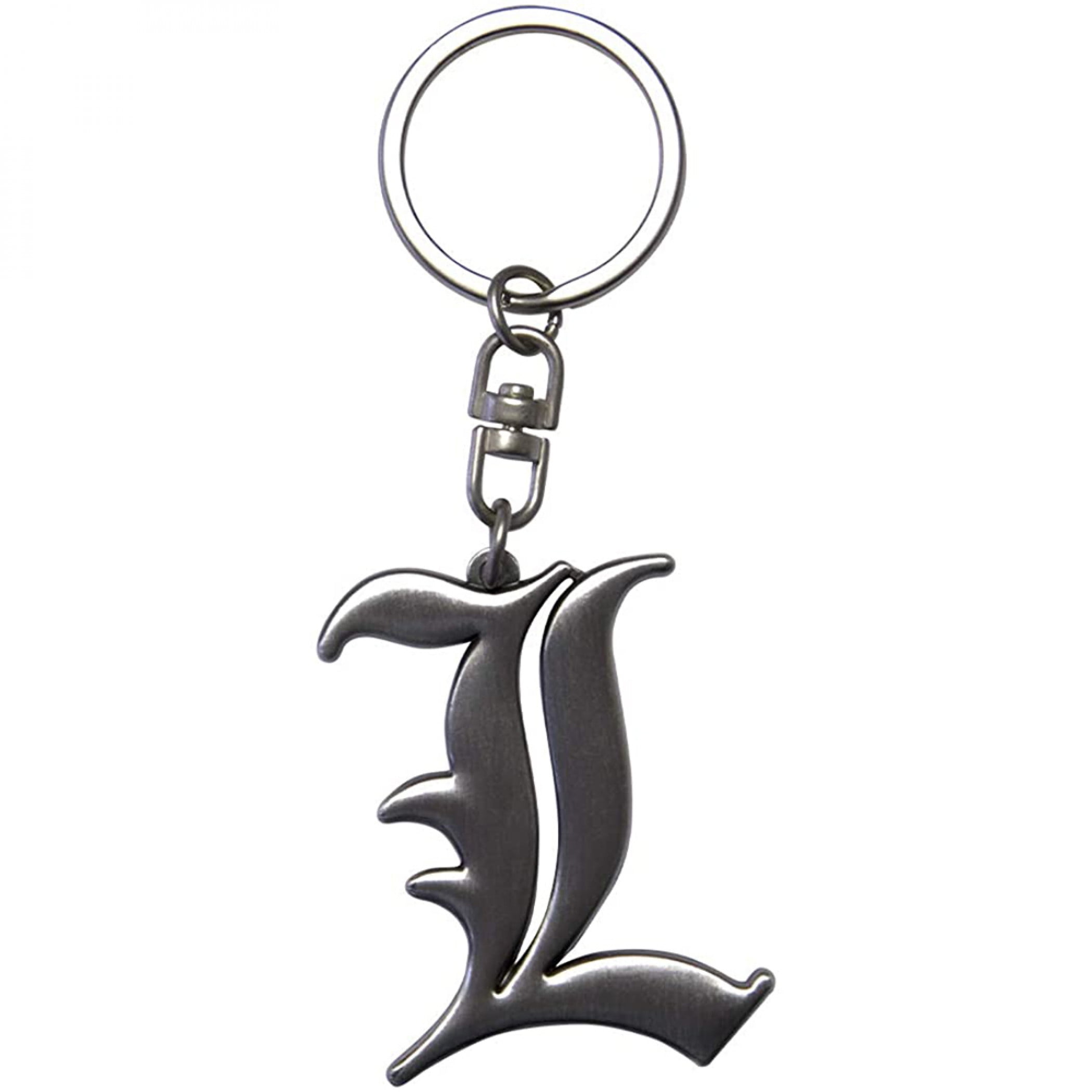 Death Note L Symbol 3D Keychain - Walmart.com