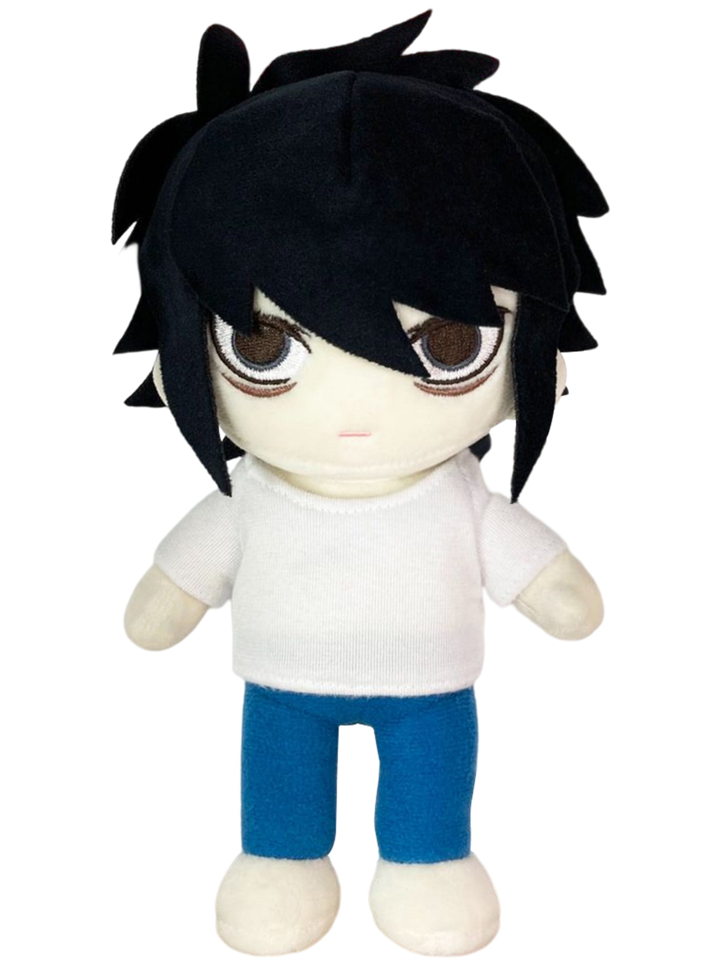 Death Note - L Movable Plush 8"H - Walmart.com